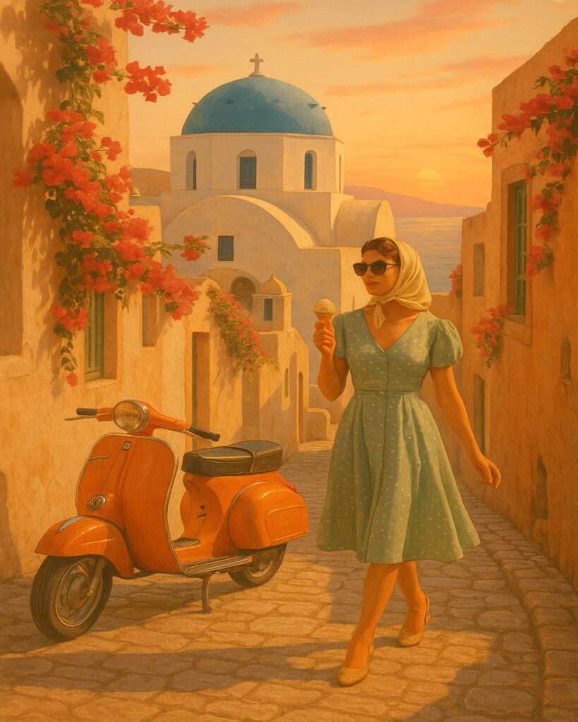 7 Vintage Spots in Greece That Look Like an Italian Retro Postcard ...